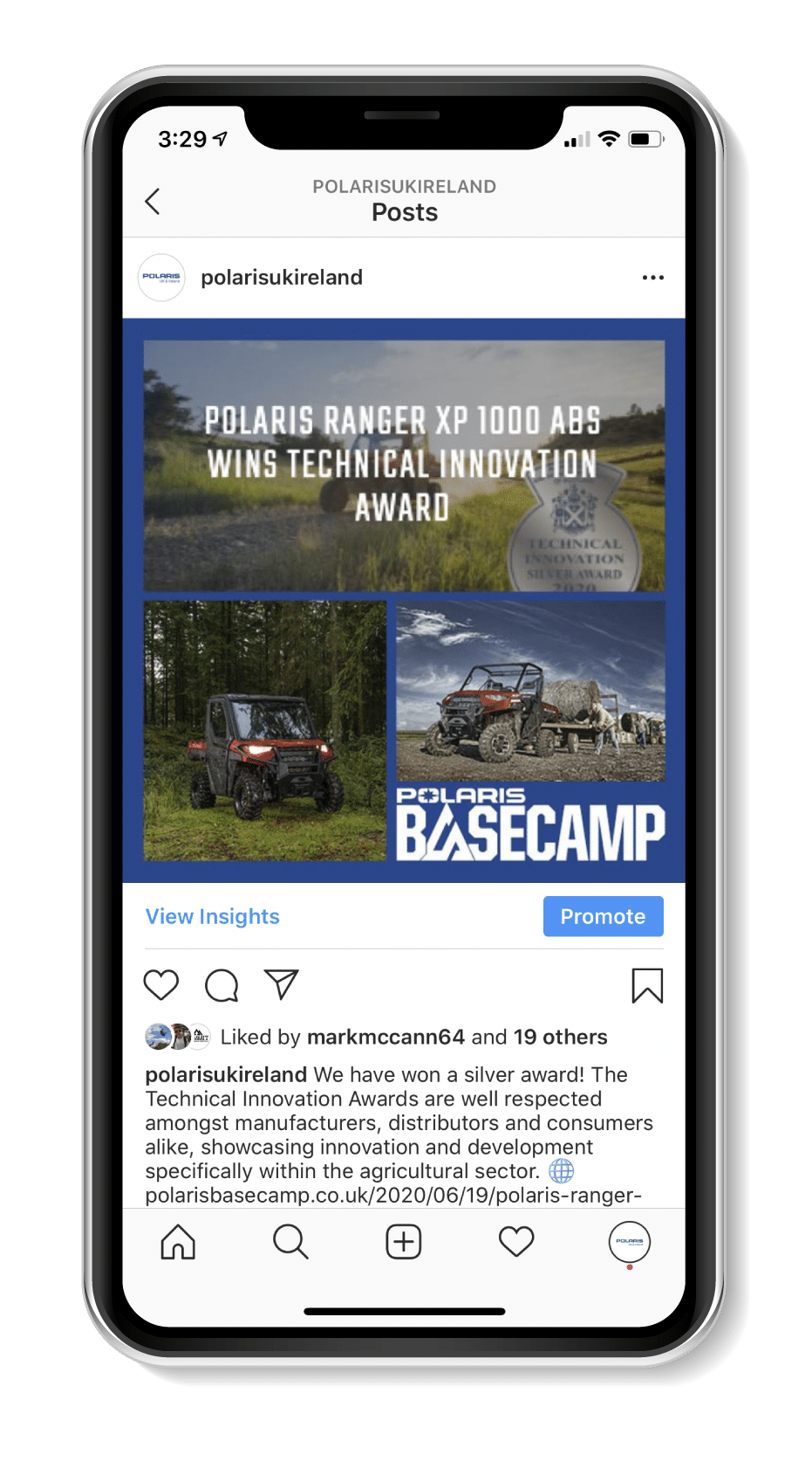 Polaris Britain Social Media Advertising - SW1 Creative Marketing